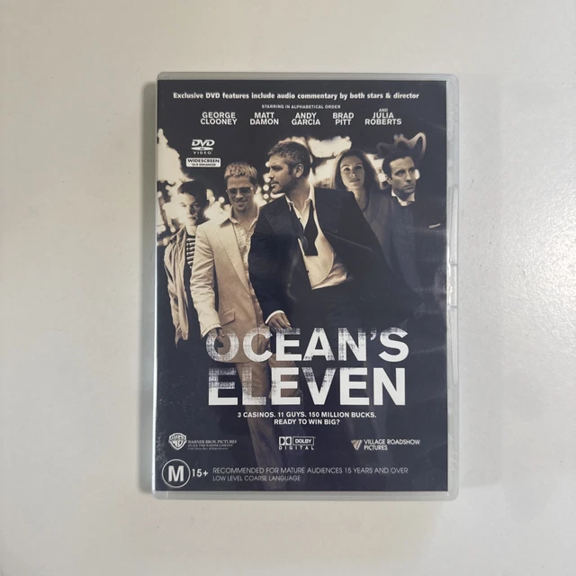 OCEAN'S ELEVEN (DVD, 2001) $7.00 - PicClick AU