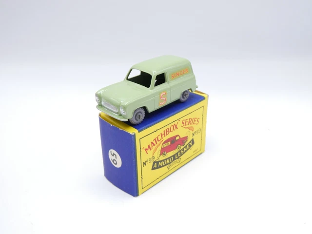 MOKO LESNEY MATCHBOX 59a Ford Thames Singer Van - Mint & Boxed! GPW £89 ...