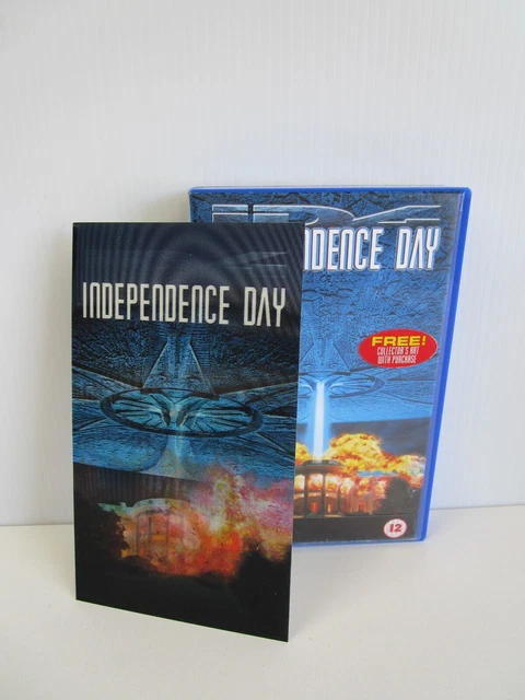 INDEPENDENCE DAY, WILL Smith, VHS Tape, Vintage Video, Movie, PG, 1996 ...