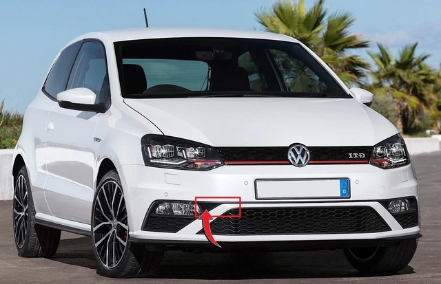 NEUF ORIGINAL VOLKSWAGEN VW Polo Gti Avant Pare-Choc Bas Angle Bords ...