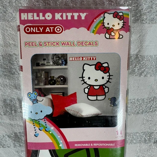 HELLO KITTY PEEL and Stick Wall Decals $14.99 - PicClick