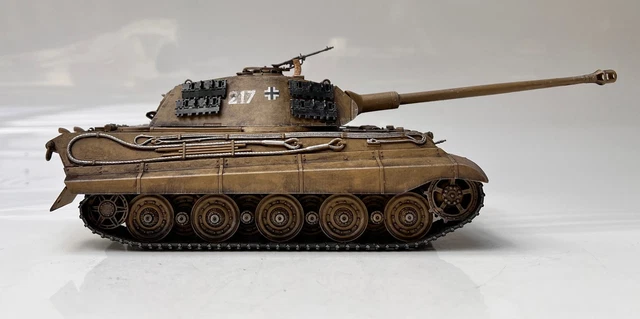 1:35 PZKPFW VI Tiger II Ausf B Sdkfz 182 Porsche Turret Kit gebaut pro ...
