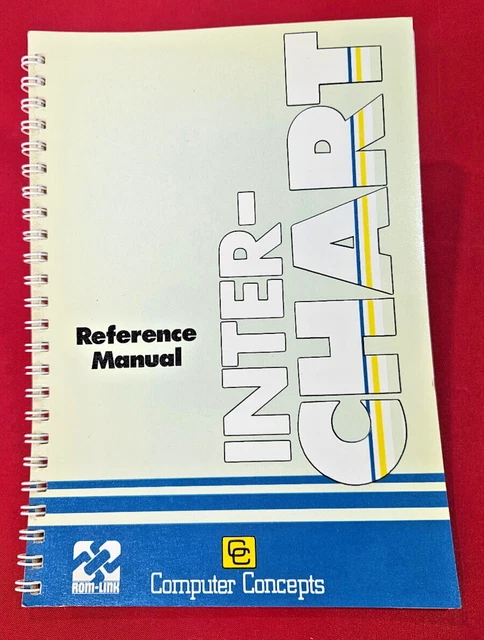 INTER-CHART REFERENZ HANDBUCH für Acorn BBC Mikro Von Computer Concepts ...