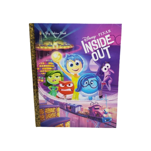INSIDE OUT BIG Golden Book (Disney/Pixar Inside Out) by Random House ...