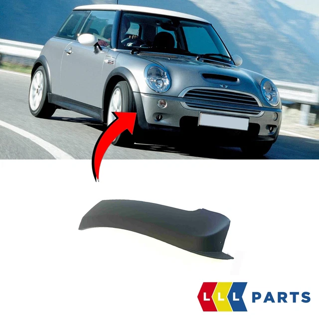 NEW GENUINE MINI Cooper S R53 Till 2004/12 Front Bumper Spoiler Trim ...