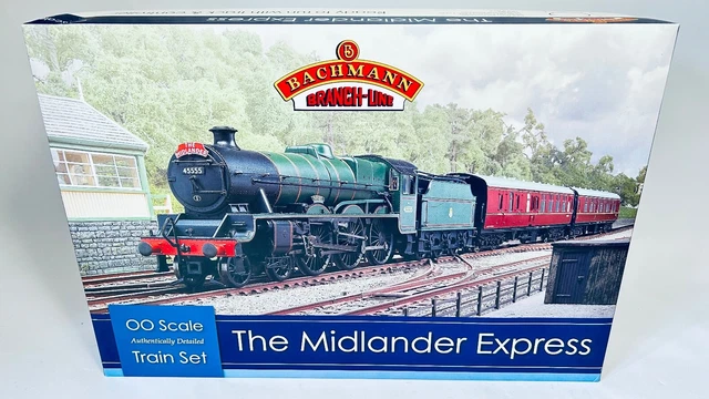 BACHMANN 30-285 OO Gauge The Midlander Express Train Set - Brand New ...
