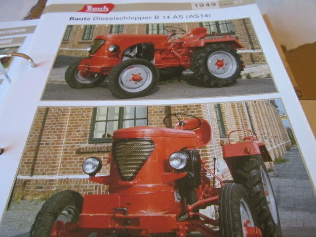 TRAKTOR ARCHIV BAUTZ 01 Dieselschlepper B 14 AS (AS 14) 1949 EUR 4,74 ...