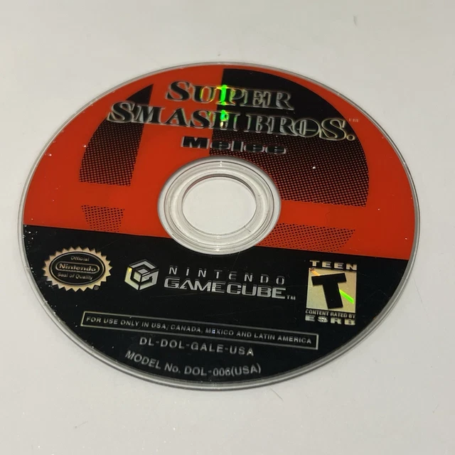 SUPER SMASH BROS Melee (Nintendo Gamecube, 2001) Disc Only Tested EUR ...