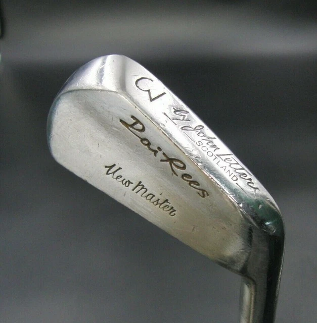 JOHN LETTERS RAI Rees New Masters 3 Iron Stiff Flex Steel Shaft Chamois ...