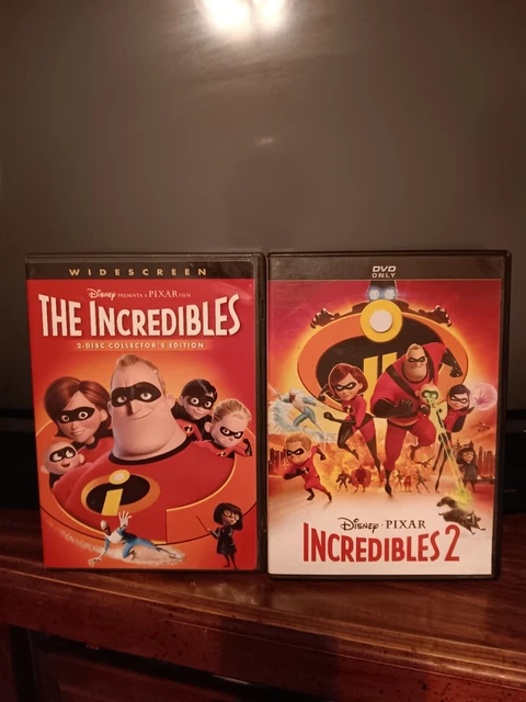 DISNEY/PIXAR THE INCREDIBLES 2 Film Dvd Set £18.48 - PicClick UK