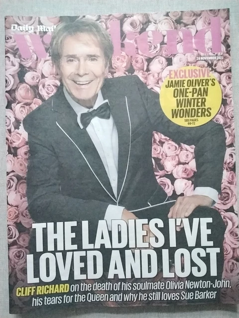 DAILY MAIL WEEKEND Magazine - 26th November 2022 - Cliff Richard ...