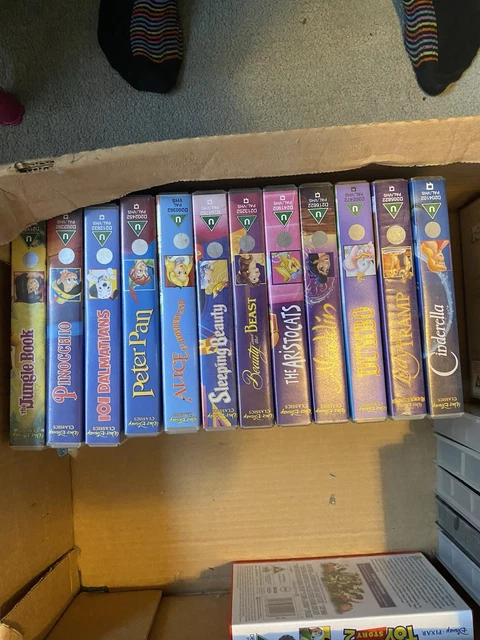 DISNEY CLASSIC X 12 VHS Bundle Job Lot £1.16 - PicClick UK