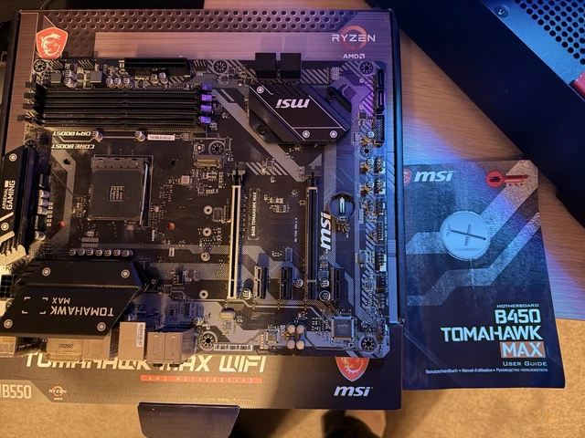 MSI B450 TOMOHAWK Max AM4 Motherboard Full ATX £21.03 - PicClick UK