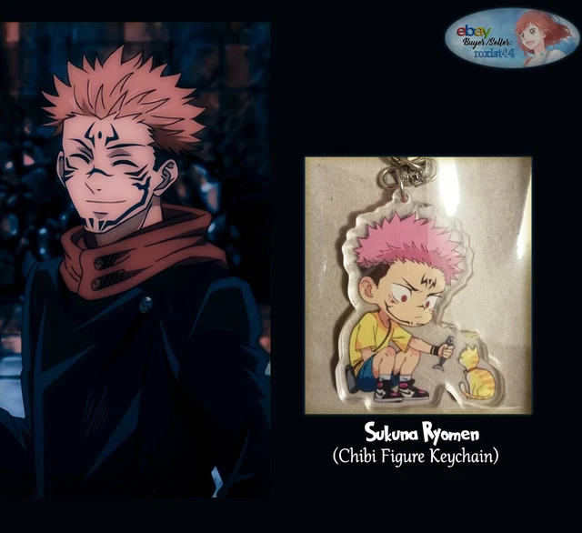 SUKUNA RYOMEN CHIBI Figure Keychain Anime: Jujutsu Kaisen £4.99 ...