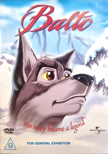 BALTO (DVD, 1995) Kevin Bacon, Bridget Fonda, Phil Collins, Region 2,4 ...
