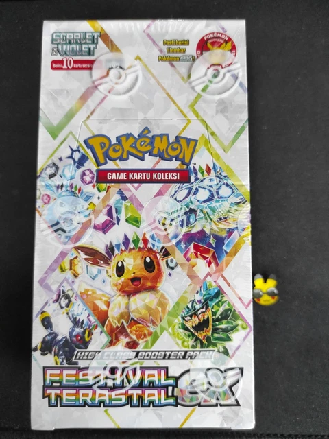 POKEMON TERASTAL FESTIVAL Booster Box Prismatic Evolution Sealed Indonesia $105.85 - PicClick AU