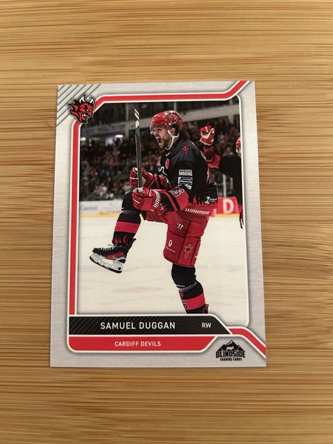 CARDIFF DEVILS BLINDSIDE Trading Cards. 2024/25. SERIES 2. Sam Duggan ...