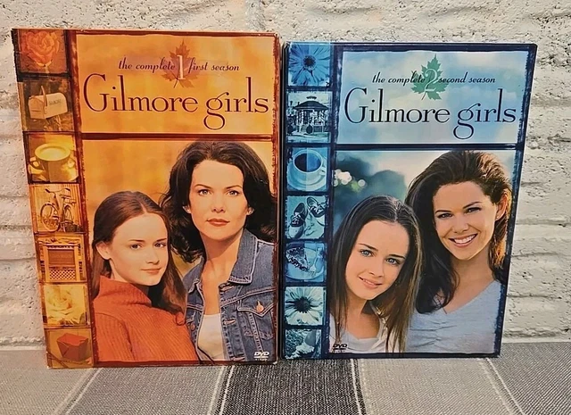 GILMORE GIRLS COMPLETE Seasons 1 & 2 DVD, Classic 2000s Drama Comedy TV ...