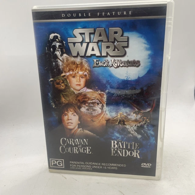 STAR WARS EWOK Adventures Caravan of Courage & Battle for Endor (DVD ...