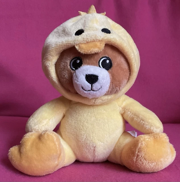 FLYING TIGER TEDDY Bear In Chick Chicken Outfit Soft Plush Toy 6” £13. ...
