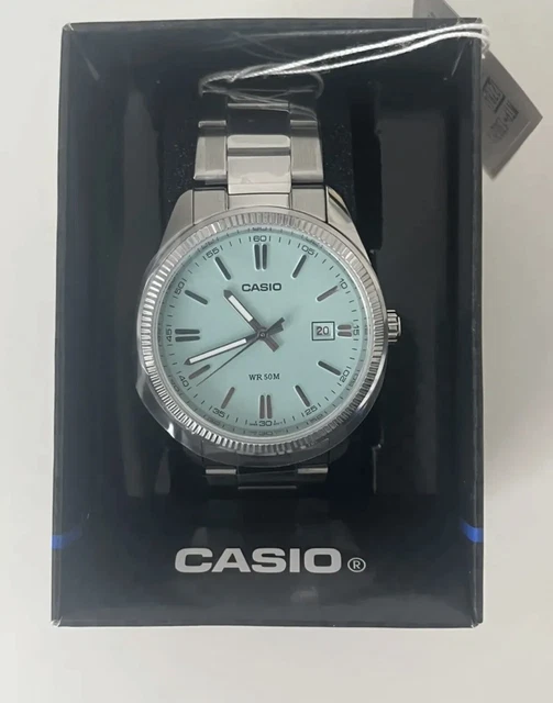 CASIO 'TIFFANY' STEEL Watch Brand New Sealed MTP-1302PD-2A2VEF EUR 84 ...