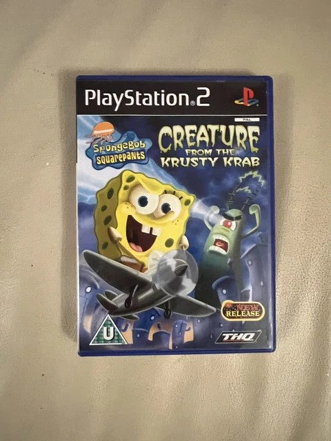 PS2 SPONGEBOB SQUAREPANTS: Creature From The Krusty Krab - Sony ...