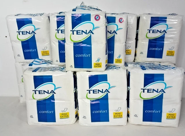 400+ TENA COMFORT Mini Extra Incontinence Pads All New (Please read ...