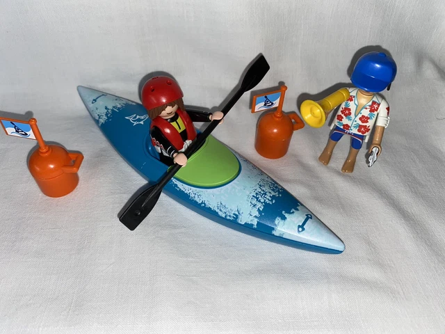 PLAYMOBIL SPORTIFS ET Kayak Du 70035 Rivière Vacances Fun Sport EUR 7 ...