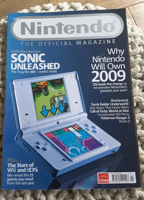 NINTENDO THE OFFICIAL MAGAZINE - Issue # 38 - January 2009 - Wii / DS ...