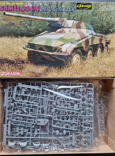DRAGON 6814 SD.KFZ. 234/4 mit 7,5 cm L/48 - 1:35 EUR 37,00 - PicClick DE