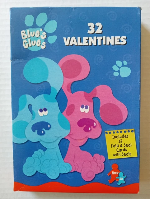 2001 PAPER MAGIC Group Nickelodeon Nick Jr Blue's Clues Valentines EUR ...