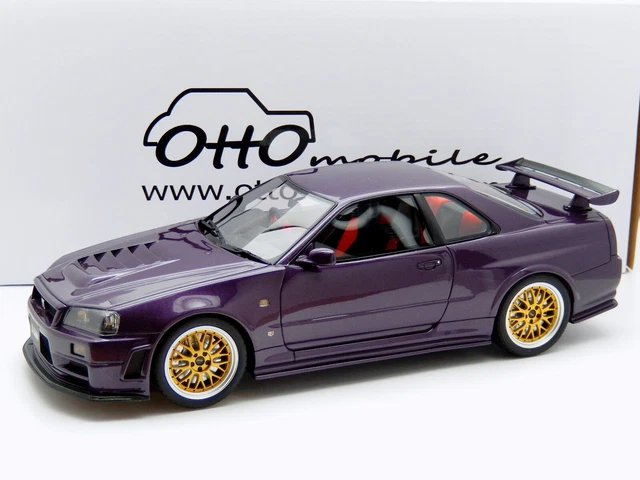 1/18 NISSAN SKYLINE GT-R Nismo Z-Tune R34 Purple Ottomobile Otto Model OT811 New EUR 240,92 ...