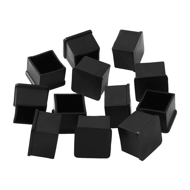 RUBBER END CAPS for Square Tubing Bungs Inserts Blanking Plugs ...