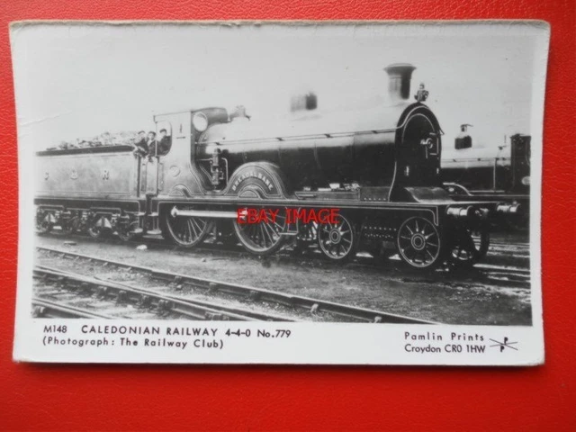 POSTCARD RP CALEDONIAN Railway Loco No 779 £1.25 - PicClick UK