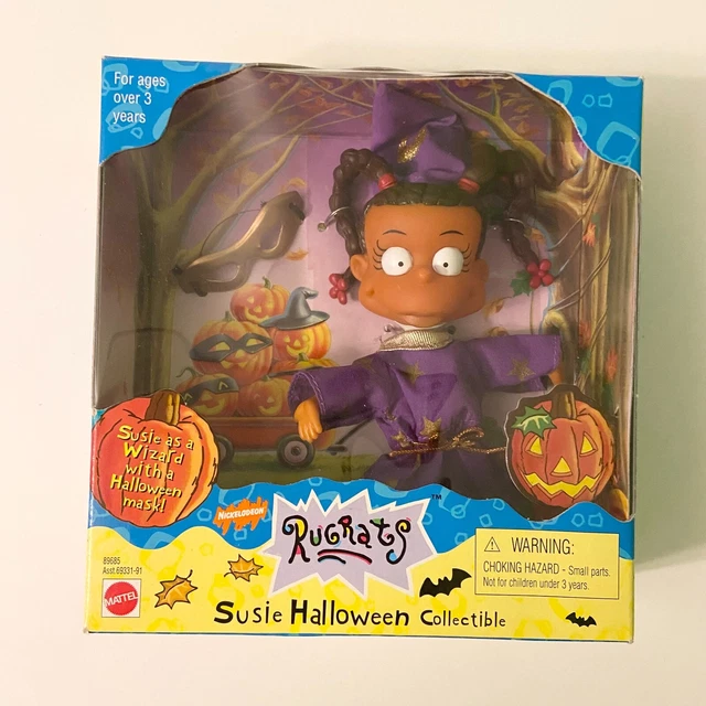 VINTAGE 1999 MATTEL Nickelodeon Susie Wizard Halloween Figure Rugrats ...