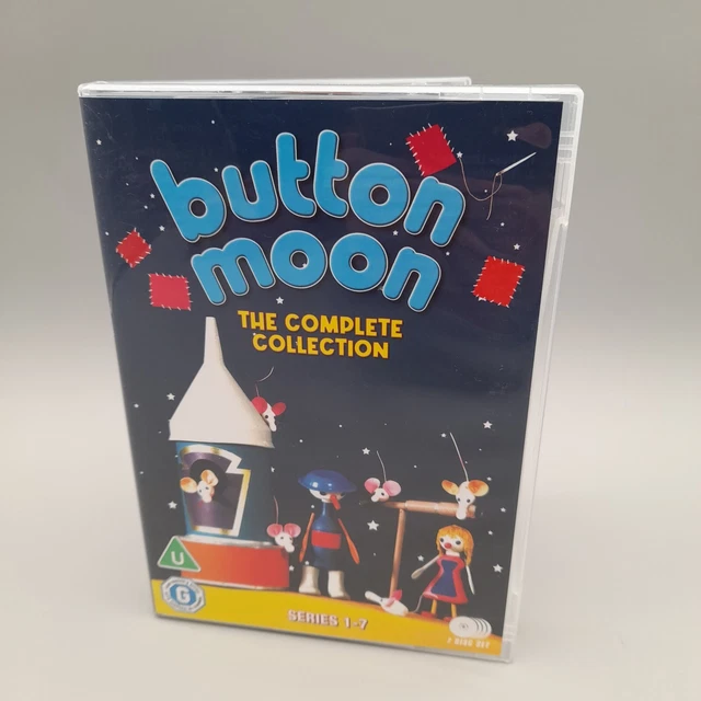 BUTTON MOON: THE Complete Collection (DVD) 1980s Animated Children's TV ...