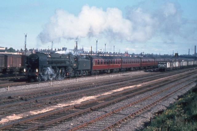 35MM RAILWAY SLIDE: COLOUR-RAIL: BRE 892: CLASS 7MT: 70039 SIR ...