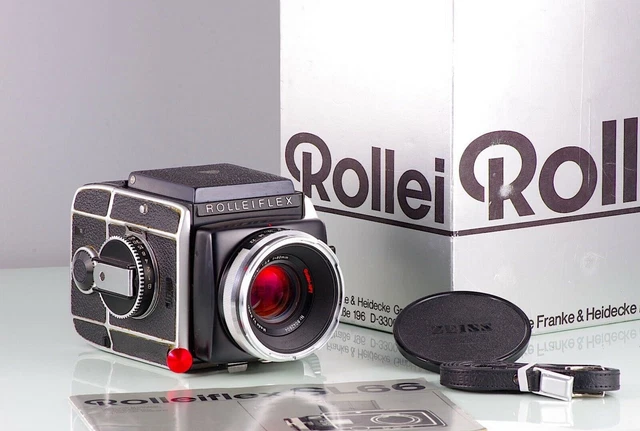 PREMIUM CLASIC SLR 6X6 120-220 ROLLEIFLEX SL66 ZEISS HFT 80mm SUPER ...
