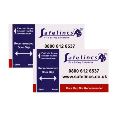 FIRE DOOR COMPLIANCE Gap Gauge Measuring Tool - Twinpack £7.00 ...