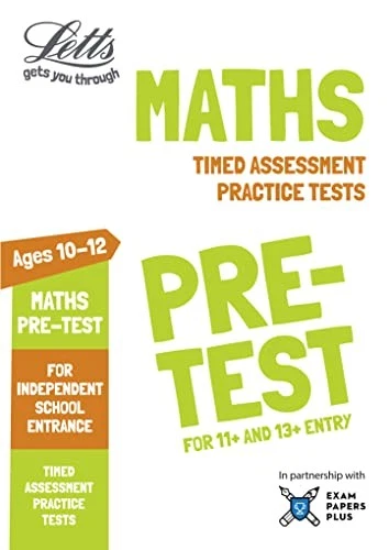 LETTS MATHS PRE-TEST Practice Tests..., Letts Common En EUR 12,08 ...