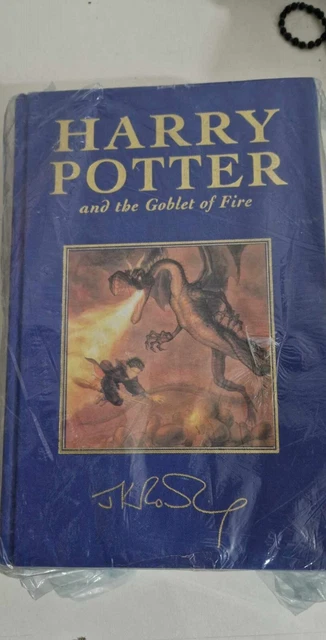 HARRY POTTER AND the Goblet of Fire Deluxe Edition Sealed 1st Edition ...