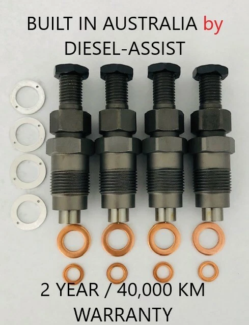 DIESEL FUEL INJECTOR SET suits TOYOTA HILUX HIACE 3.0 litre 5L engine ...
