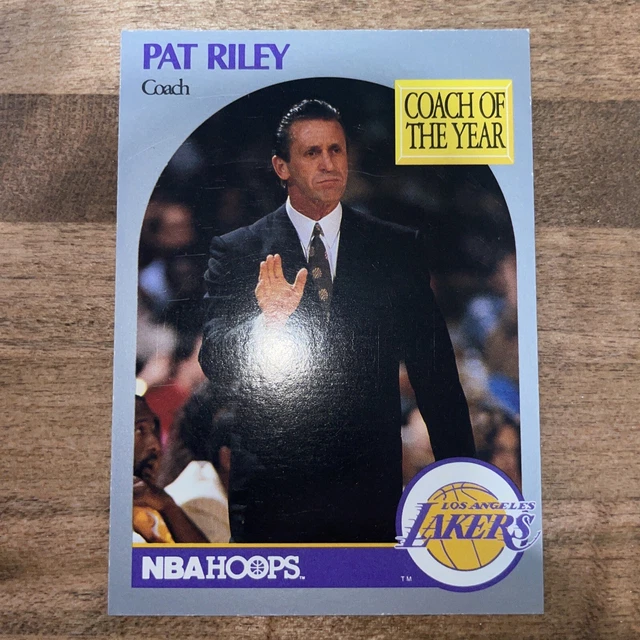 1990 NBA HOOPS Pat Riley Coach of The Year #317 LA Lakers EUR 1,10 ...