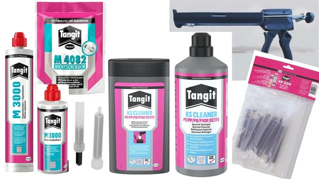 SISTEMA DI TENUTA Tangit M3000 con tubo di tenuta resina di espansione ...