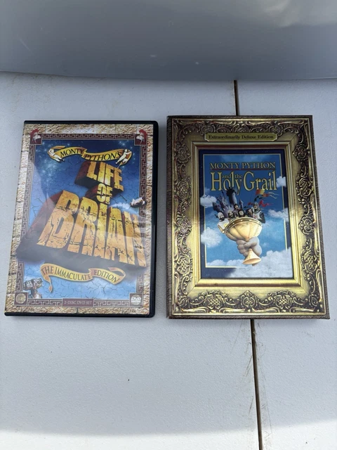 MONTY PYTHON DVD Lot. Monty Python And The Holy Grail And The Life Of ...