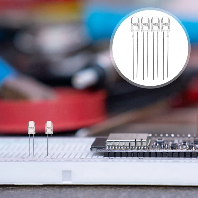 10 PCS LED Diodes Portable Luminous Utility Practical UV LED £4.48 ...