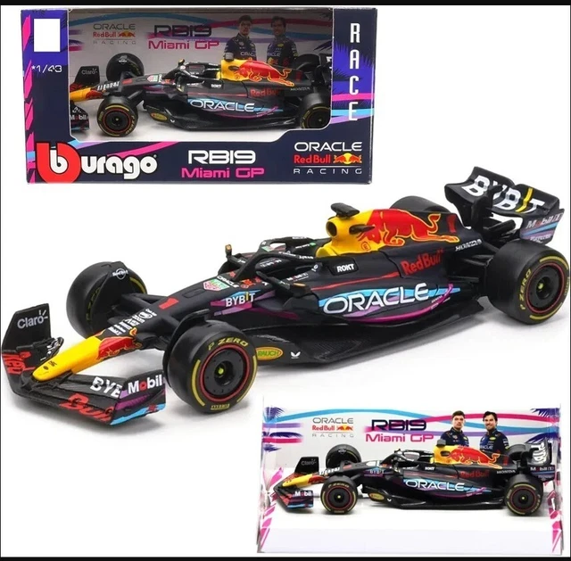 RED BULL F1 Remote Control Car 1:43 Scale 2.4GHz RC Racer Toy 47cm ...