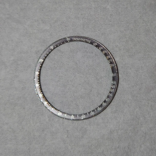 VINTAGE OMEGA SPEEDMASTER bezel ghost grey fade £397.58 - PicClick UK