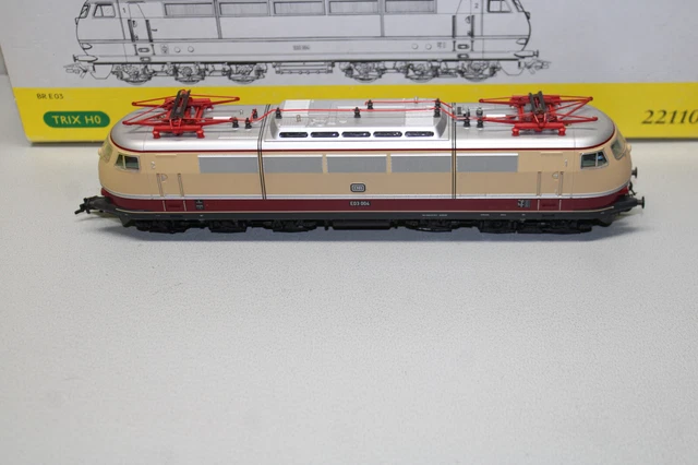 TRIX 22110 DCC Digital Locomotora Serie E03 004 DB Escala H0 OVP EUR ...