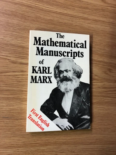 DIE MATHEMATISCHEN MANUSKRIPTE von Karl Marx von C. Aronson - Pub: New ...